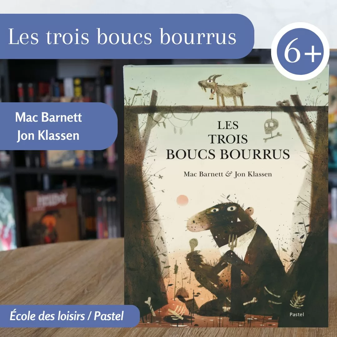Les trois boucs bourrus (Mac Barnett / Jon Klassen) - Albums